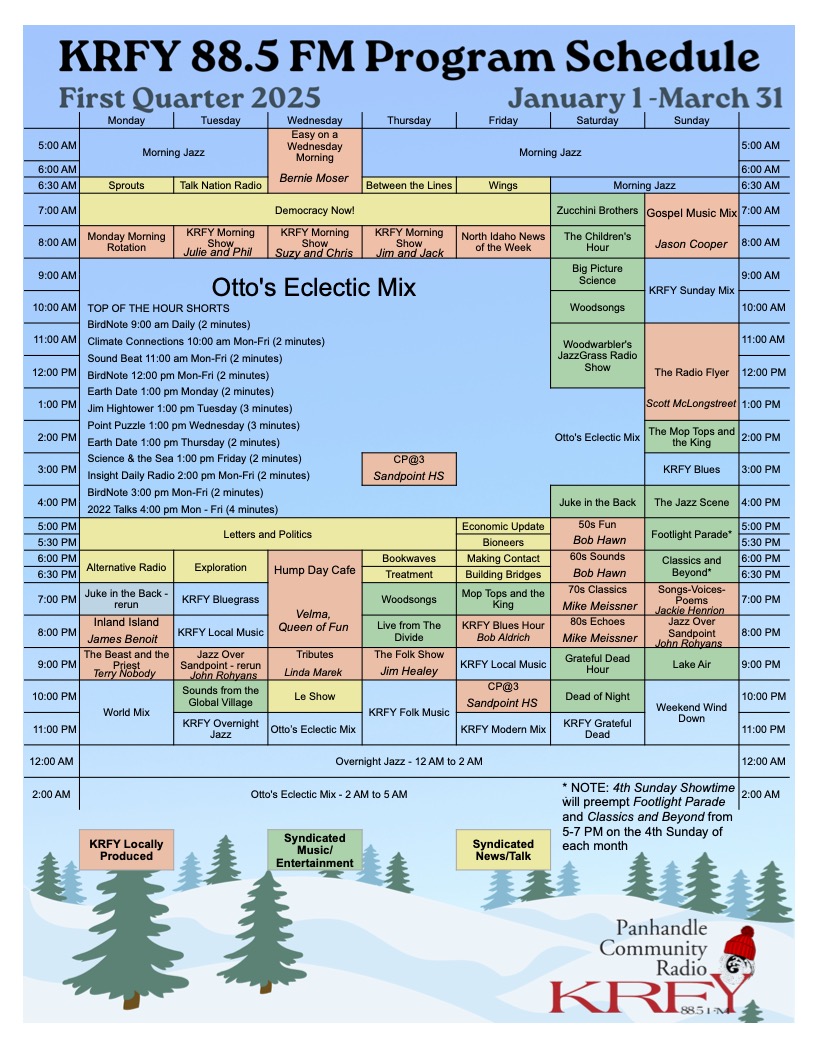 KRFY Radio | Community Supported Public Radio For North Idaho